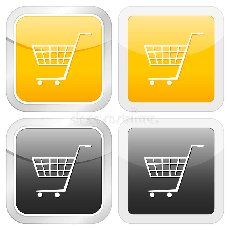 Square icon calculator stock vector. Illustration of computer - 10634501