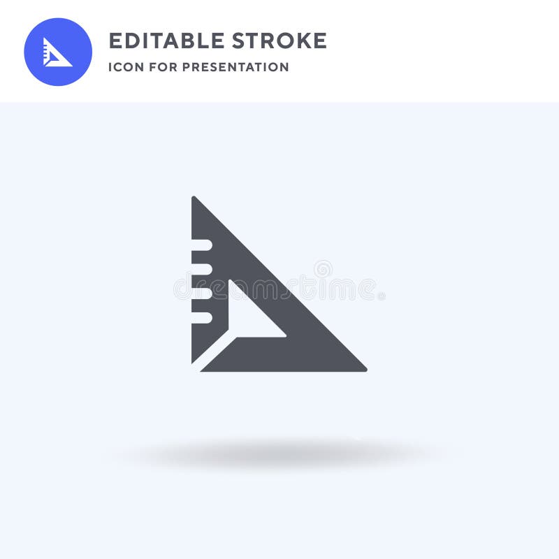 Square Icon Vector, Filled Flat Sign, Solid Pictogram Isolated on White ...