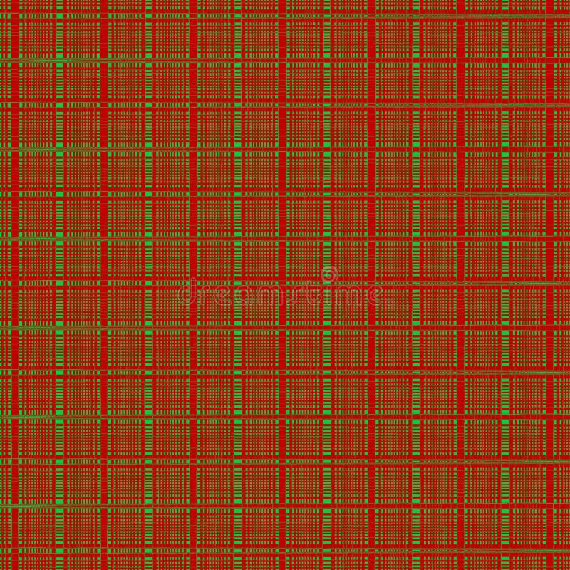 Square Illustration of Small Red and Green Squares Stock Illustration ...