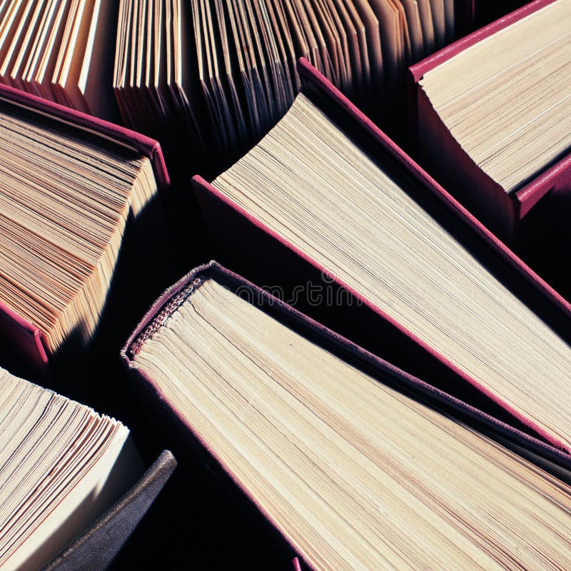Square image toned books stock image. Image of library - 87314341