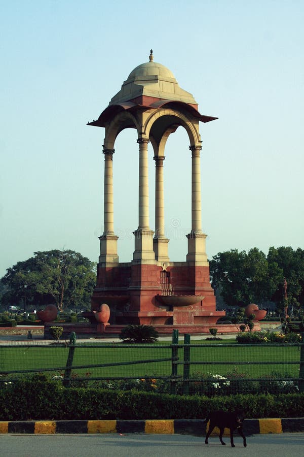 Square of India Gate stock image. Image of journey, memorial - 12563931