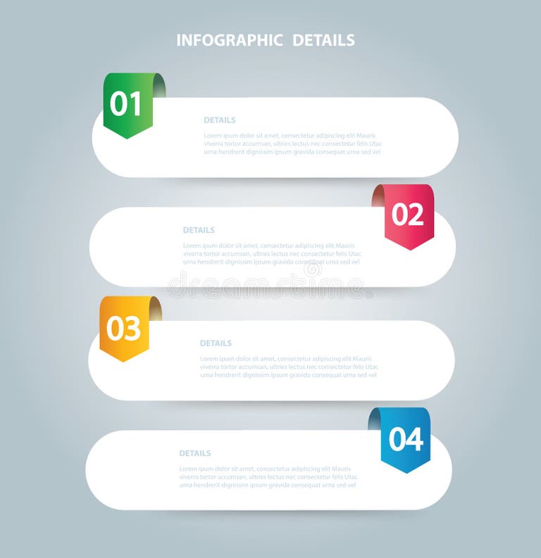Step Vector Info Graphic Stock Illustrations – 136,249 Step Vector Info ...