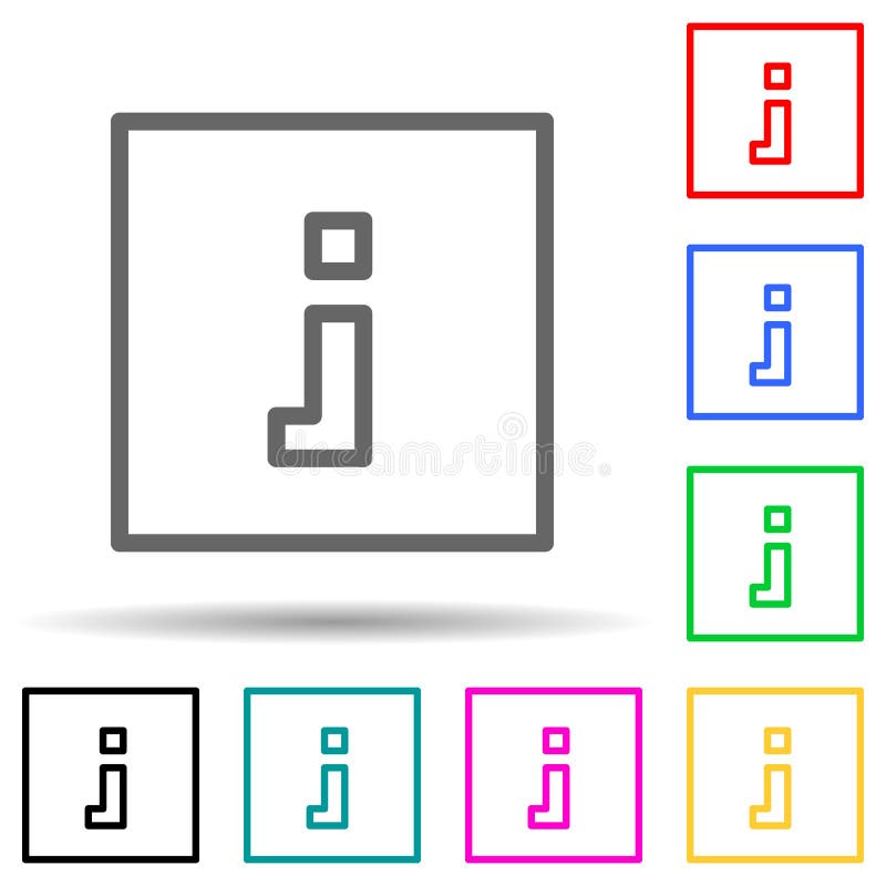 Square Information Sign Icon. Element of Simple Icon for Websites, Web ...