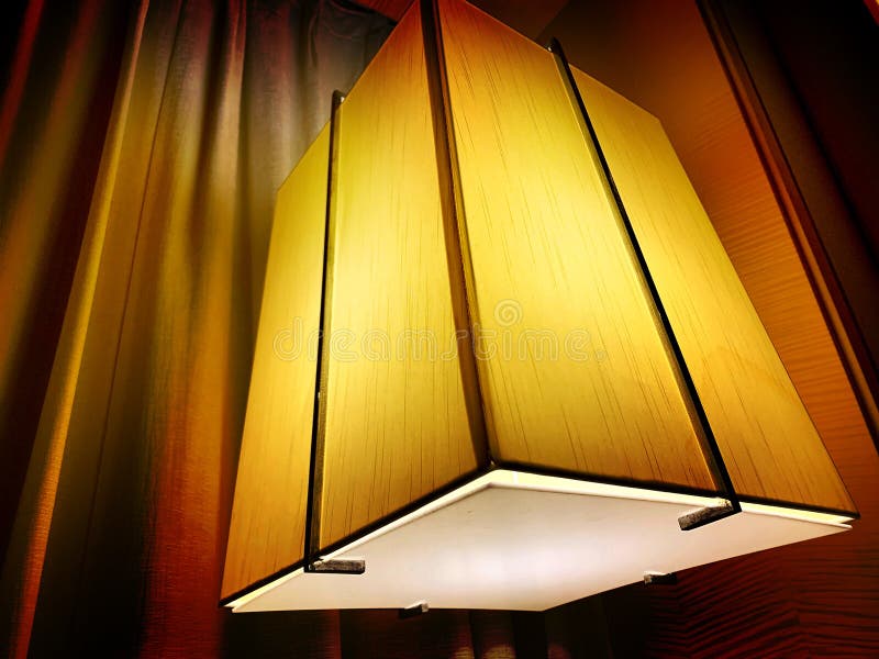 The square lamp stock image. Image of framwork, beautiful - 166096575