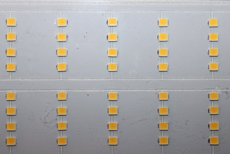 Small LEDs on the Panel. Macro. Russia. Stock Photo - Image of industry ...