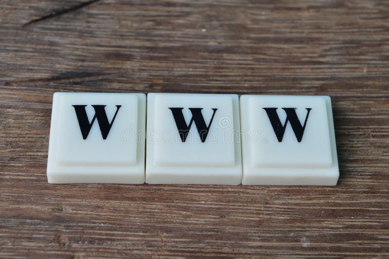 Wooden Square Letters with Text RECRUITMENT Isolated on a White ...