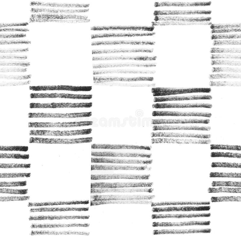 Square Line Marker Hand Made Pattern. Abstract Geometry Seamless ...