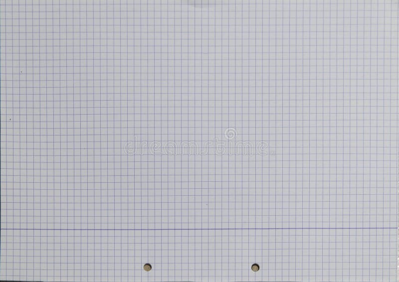 Square Lined Paper Texture Perforated Stock Image - Image of school ...