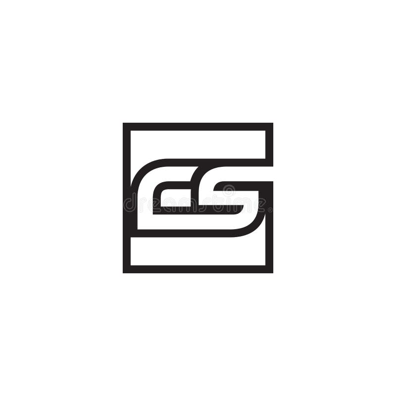 R Square Lines Logo Design Vector Stock Vector - Illustration of brand ...