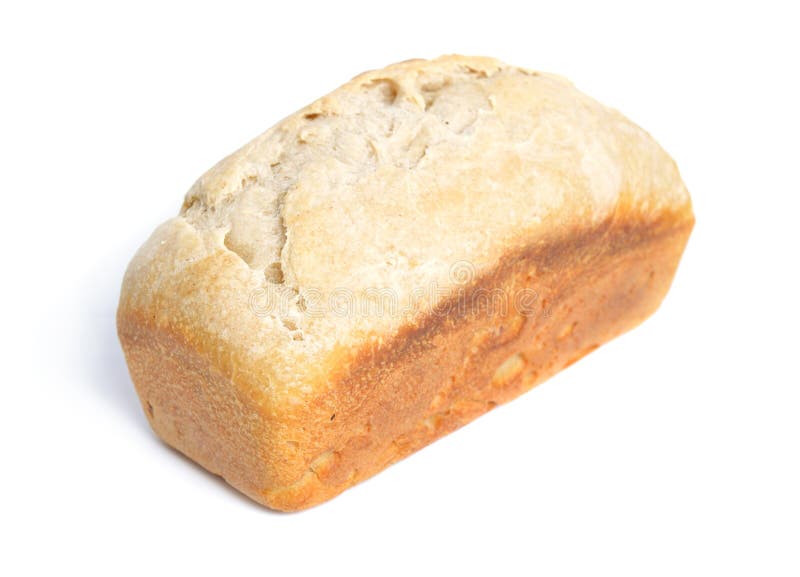 Square Loaf of Bread from the Bread Machine on the Table Stock Image ...