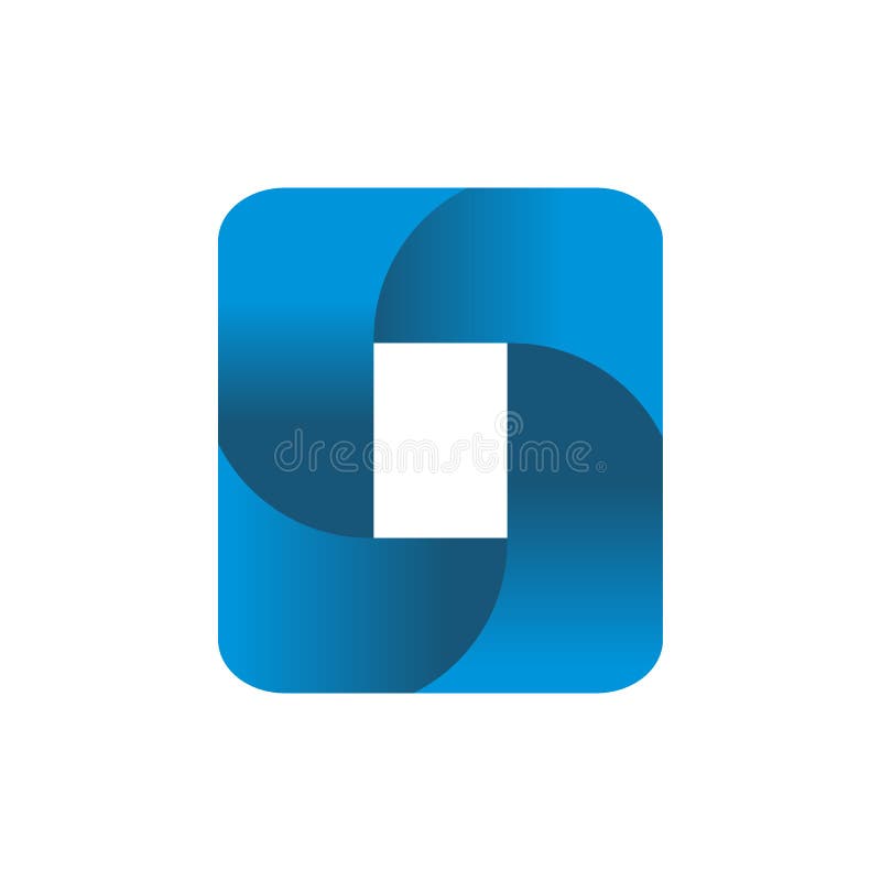 Square Logo Design Vector Template Stock Vector - Illustration of ...