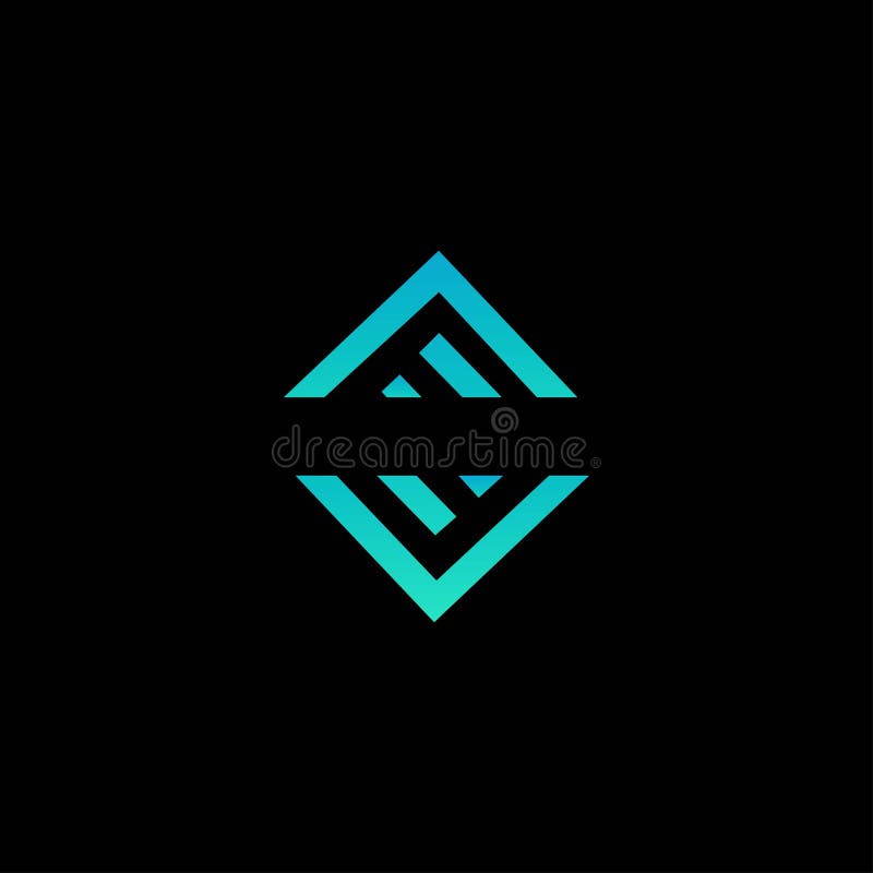 Square logo vector art stock vector. Illustration of tile - 344754067