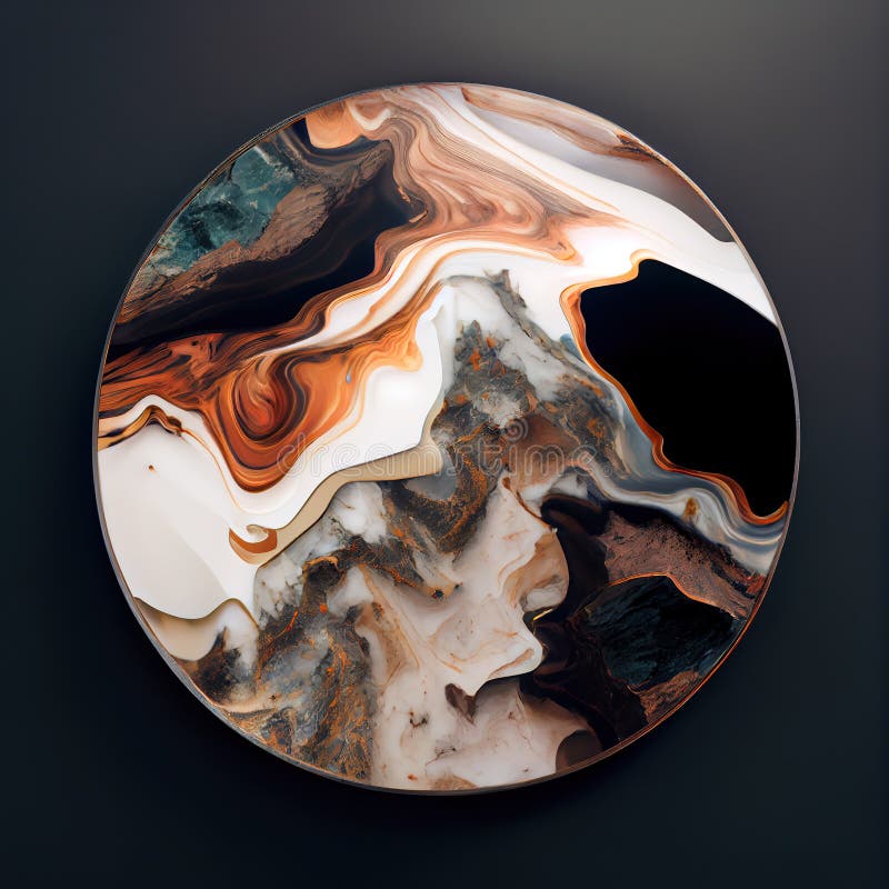 Square Marble Backdrop. AI Generated Stock Illustration - Illustration ...