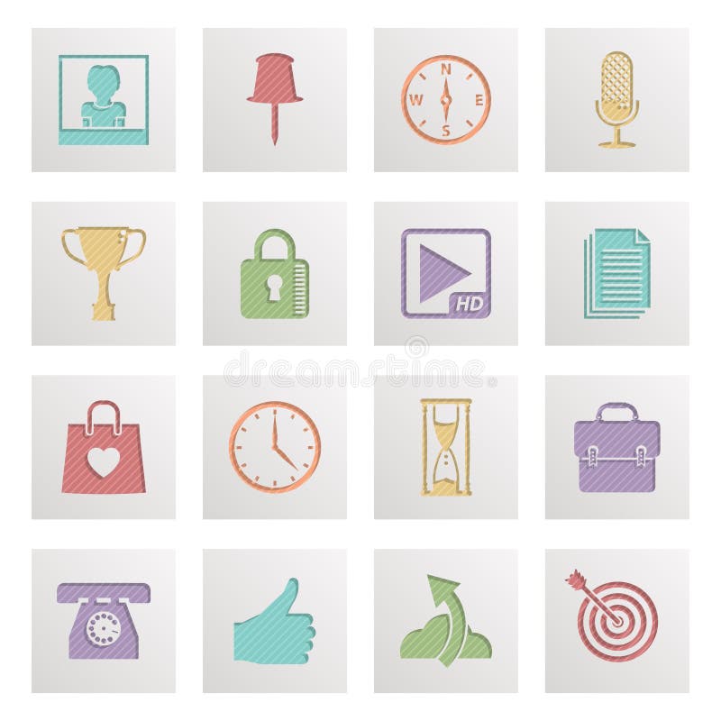 Square Media Logo Creative Design Template. Graphic Symbol for ...