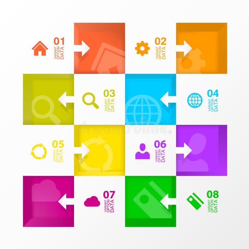 Square Menu Template with Coffee and Cranberry Stock Vector ...