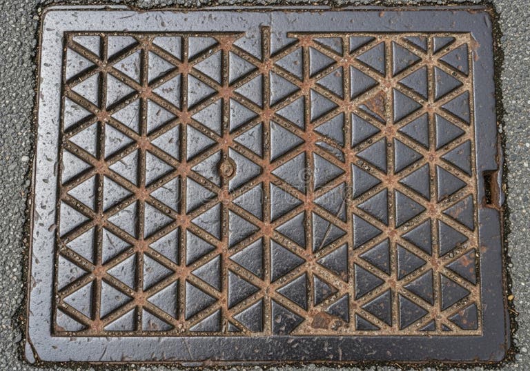 Metal Square Manhole Stock Illustrations – 197 Metal Square Manhole ...