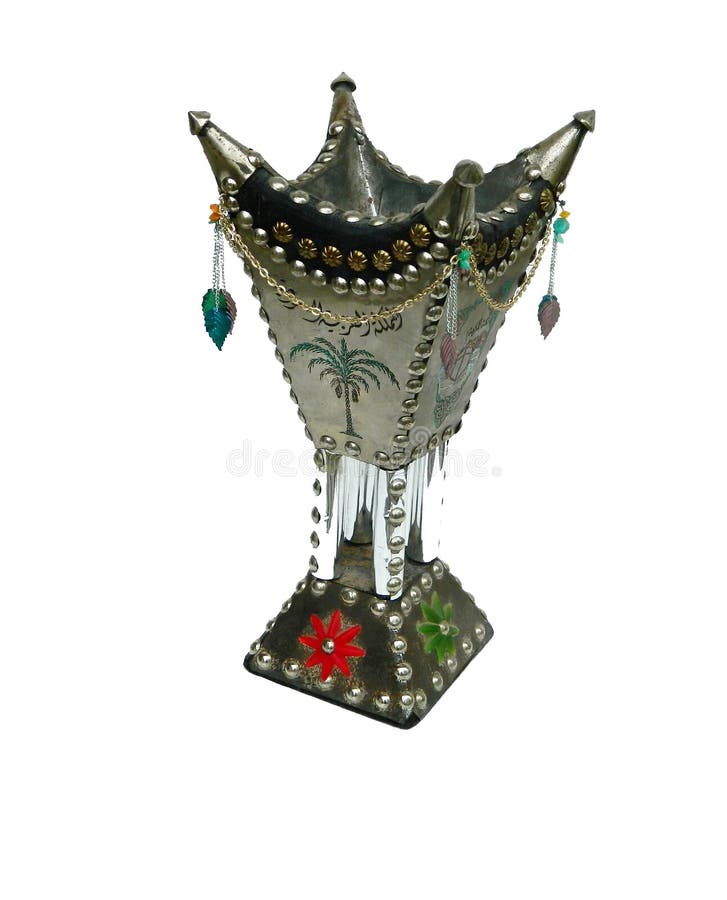 Square metal vase stock photo. Image of metal, hanging - 35879296