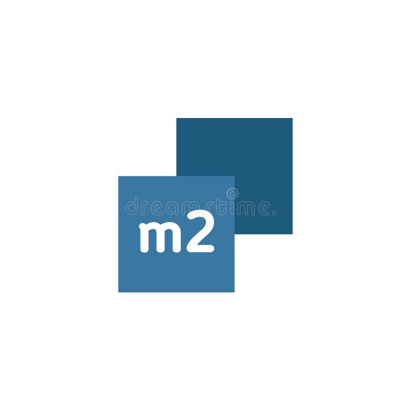 Square Meter Icon. Simple Element Illustration. Square Meter Outline ...
