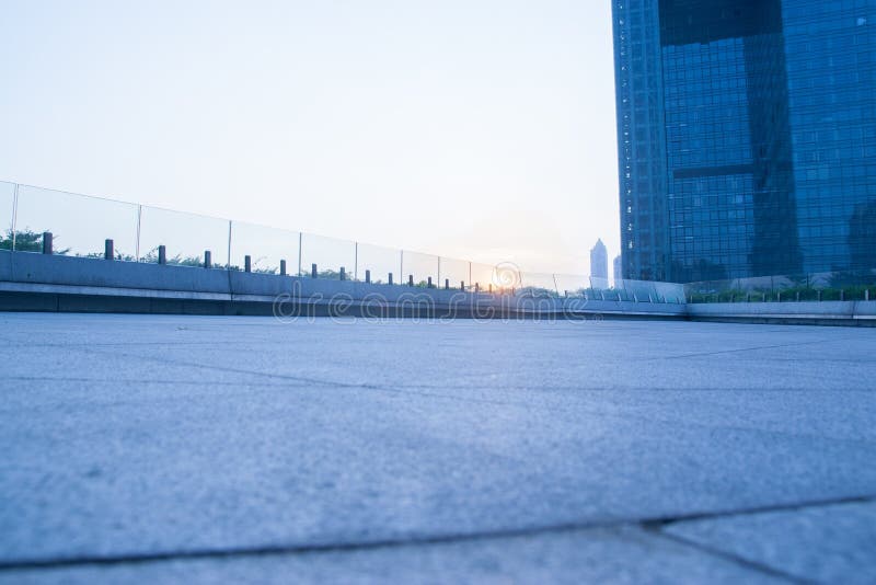 Square among the Modern Buildings Stock Photo - Image of square, modern ...