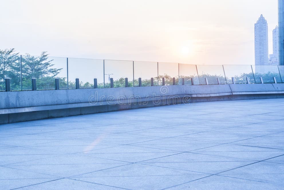 Square among the Modern Buildings Stock Photo - Image of china, success ...