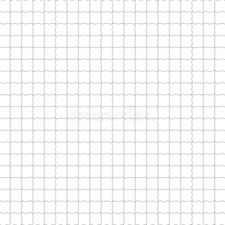 Square Monochrome Abstract Wavy Edges Even Grid Stock Vector ...