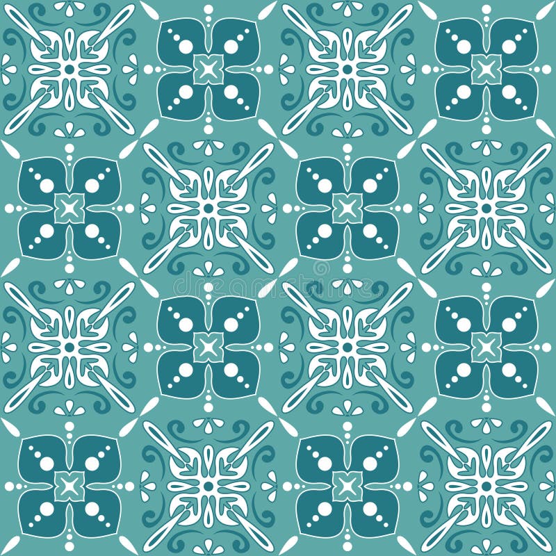 Square Mosaic for Ceramic Tile Design Emerald Green Color, Vector ...