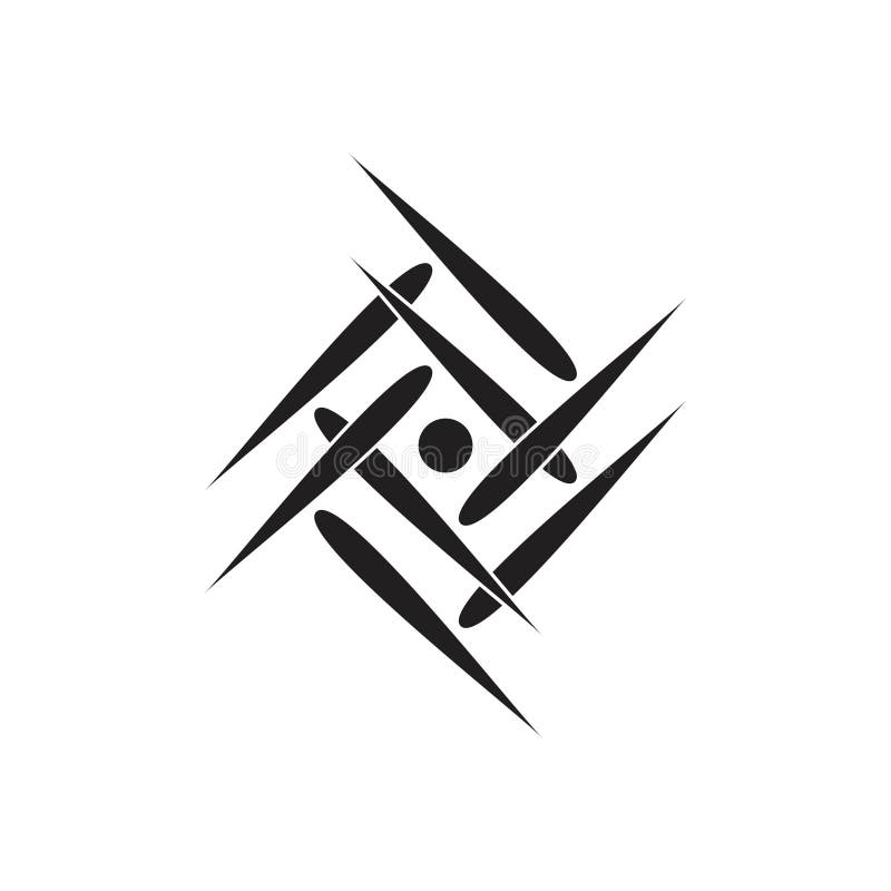 Square Motion Fast Movement Logo Vector Stock Vector - Illustration of ...