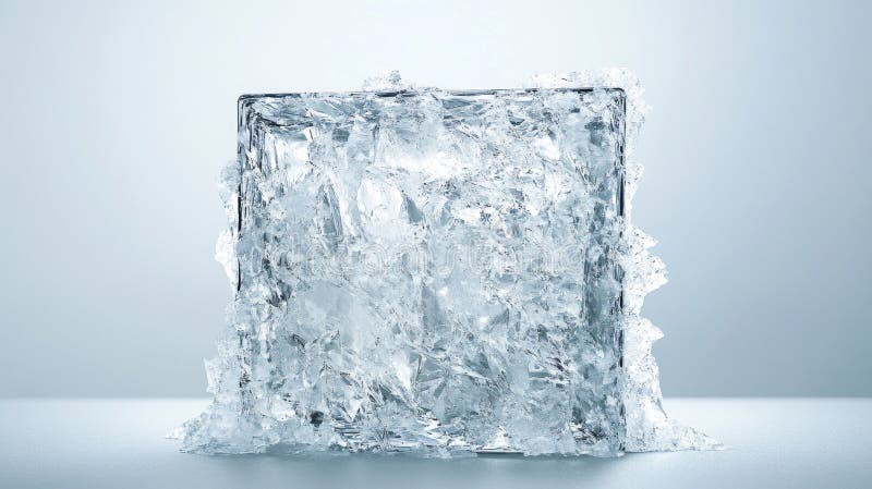 A Square Nail Polish Bottle Stands Upright, Its Sharp Edges Highlighted ...