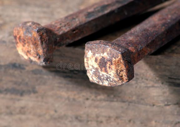 Square nails stock photo. Image of rust, square, tools, building - 80712