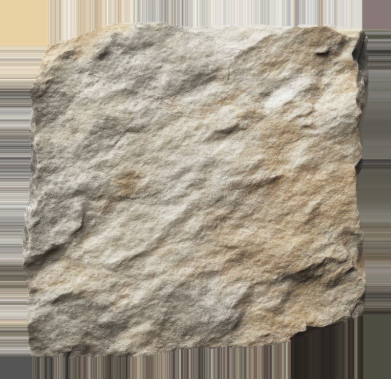 Square Natural Stone Tile with Textured Surface, Earthy Tones ...