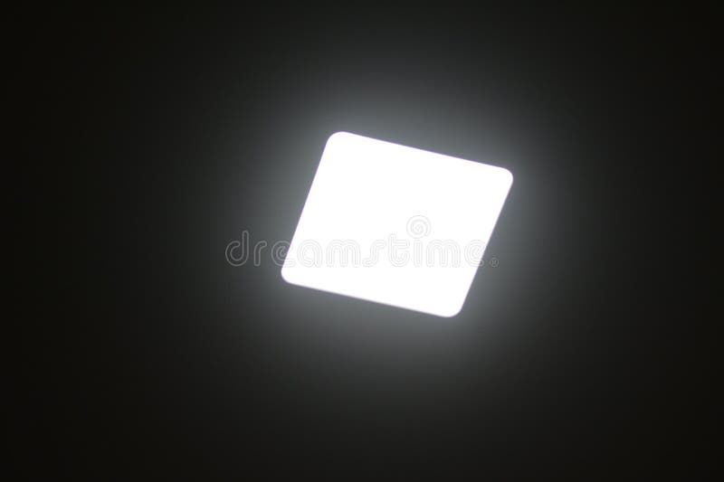 A square neon lamp stock image. Image of electric, colored - 284124015