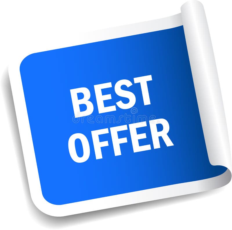 Best Offer vector sticker stock illustration. Illustration of icons ...