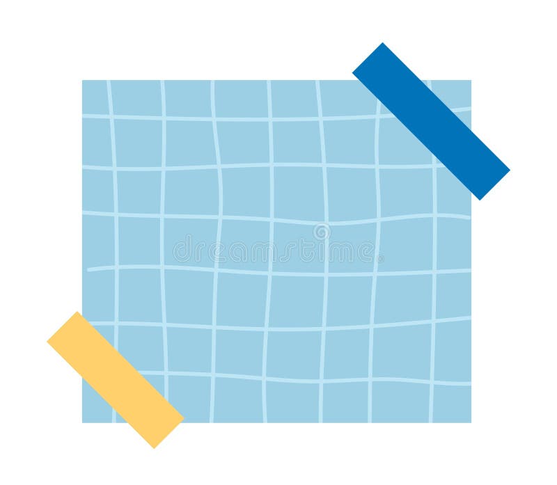 Square note icon stock vector. Illustration of stick - 259300174