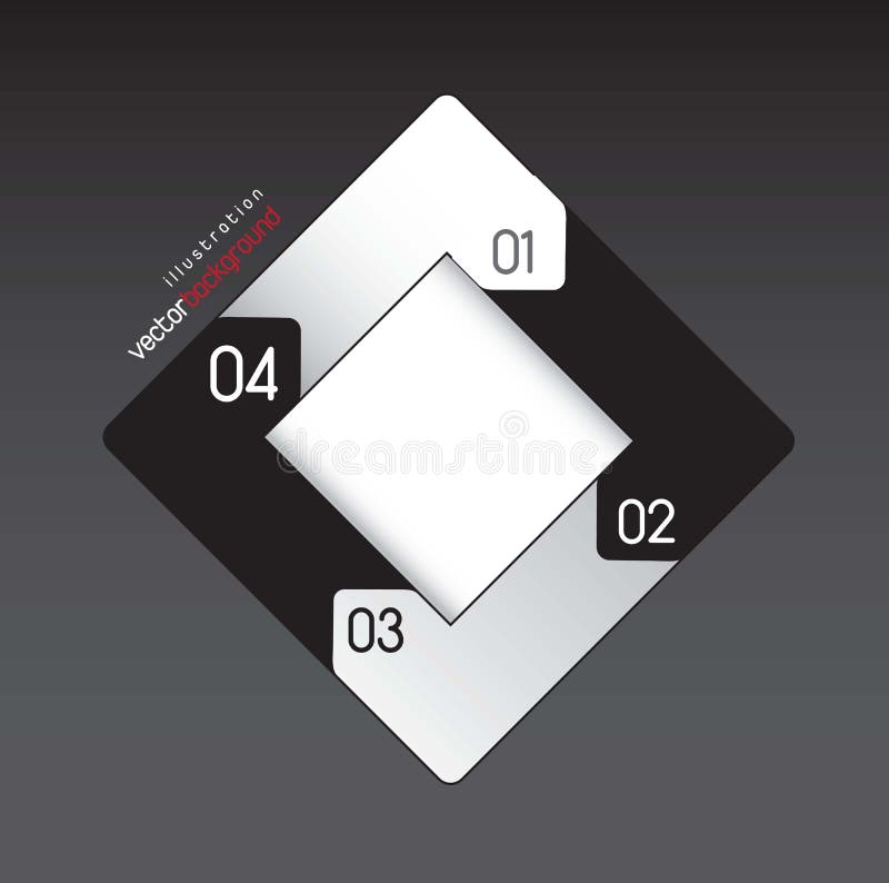 Square numbers stock illustration. Illustration of brochure - 26007468