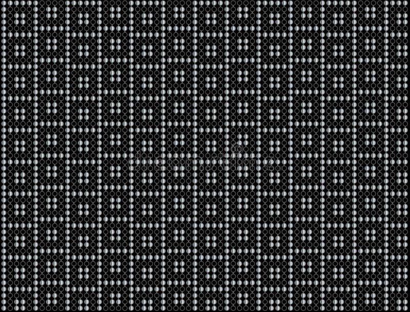 Square Offset Dot Background Stock Vector - Illustration of metallic ...