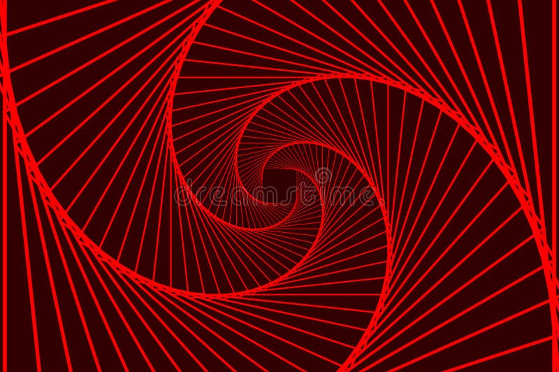 Square Optical Illusion Pattern Stock Vector - Illustration of line ...