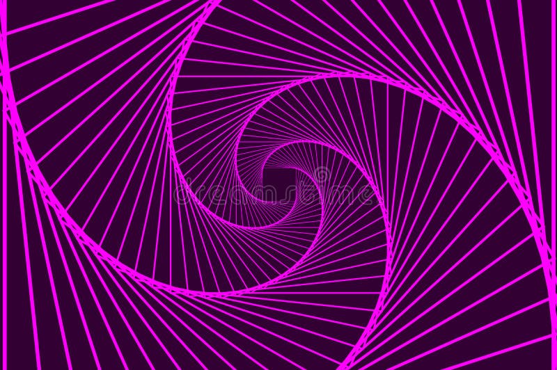 Square Optical Illusion Pattern Stock Vector - Illustration of rotation ...