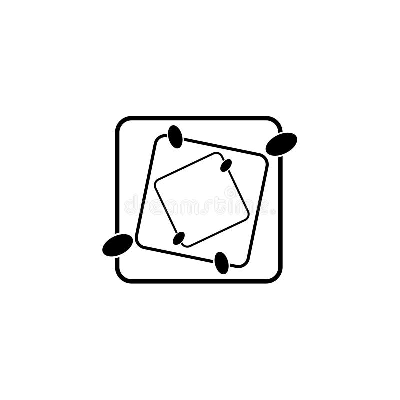 Square Orbital Design Logo Vector Stock Vector - Illustration of icon ...