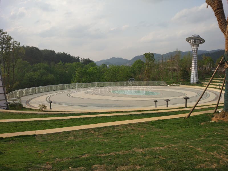 A Square with an Oval Shape Stock Photo - Image of square, shape: 174270848