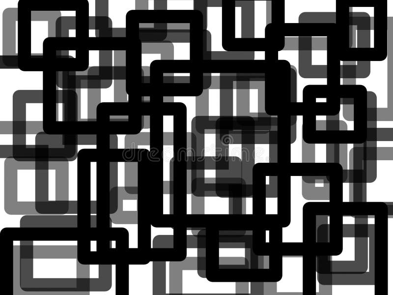 Random Square Multicolor Pattern Stock Photo - Image of light ...