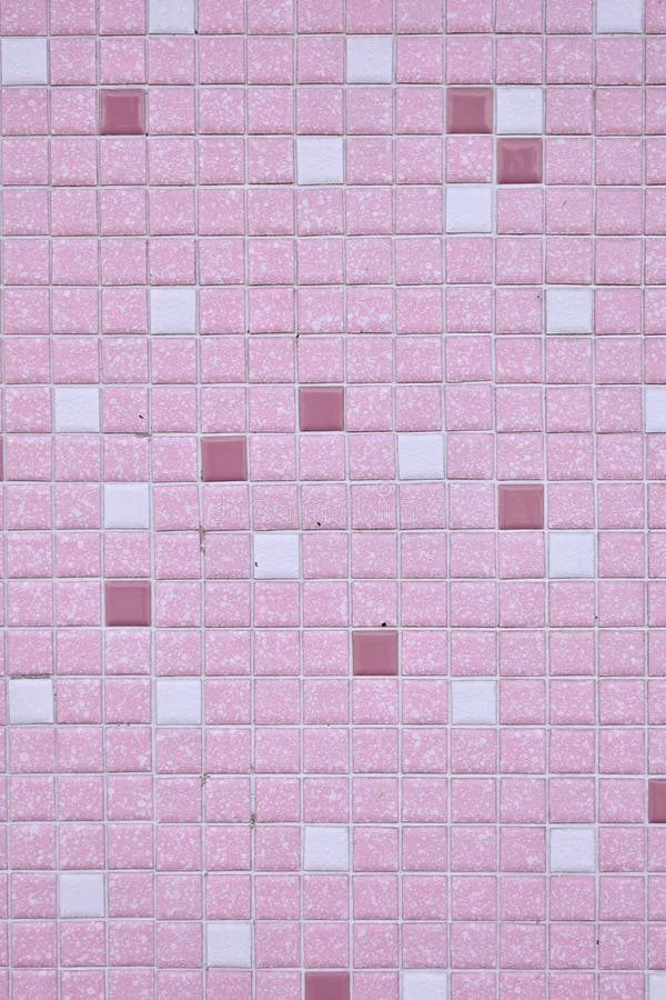 Square Pastel Pink Pattern Tiles Background Stock Image - Image of ...