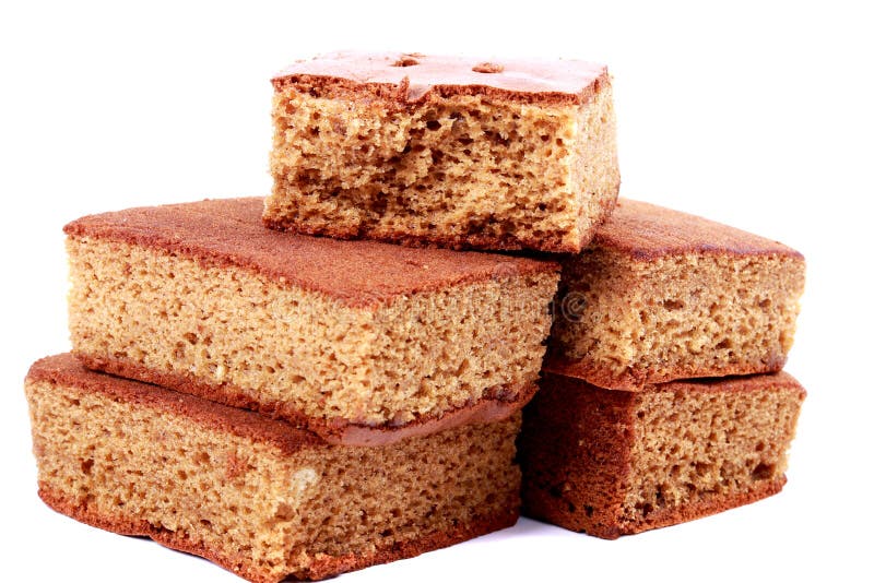 Square Pastry Cut into Pieces Stock Photo - Image of white, pastries ...