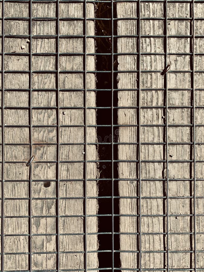 Metal Wire Mesh and Wood Texture Background Stock Image - Image of ...