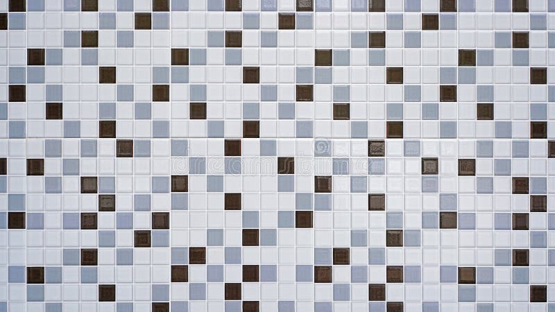 Square Pattern of Ceramic Tile Bathroom Wall, Texture Background. Stock ...