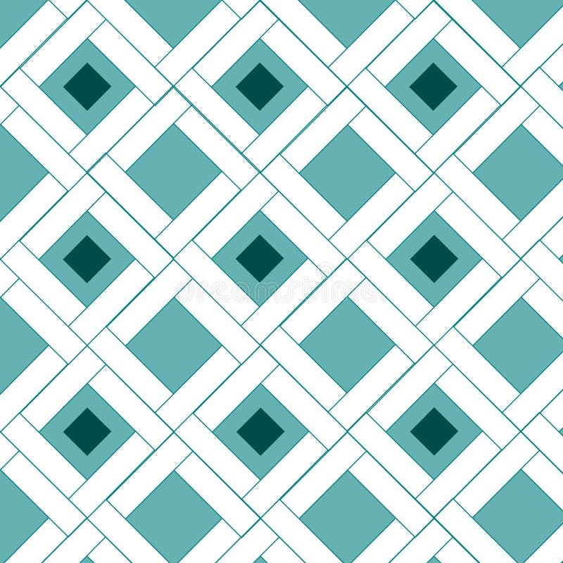 Square Pattern Seamless Background. Vector and Illustrator. Stock ...