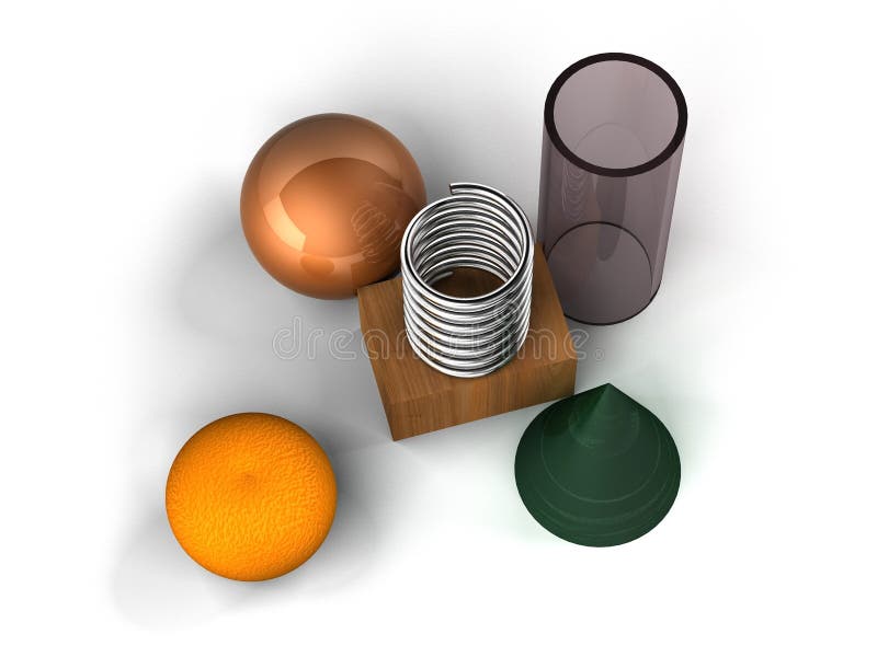 A Cillection of Children S Toys in the Form of 3-dimensional Geometric ...