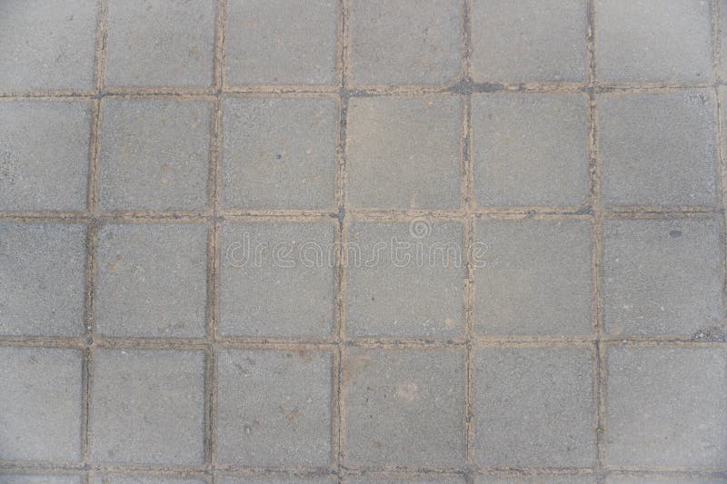 Square Paving Blocks Neatly Arranged, Forming a Clean Stock Photo ...