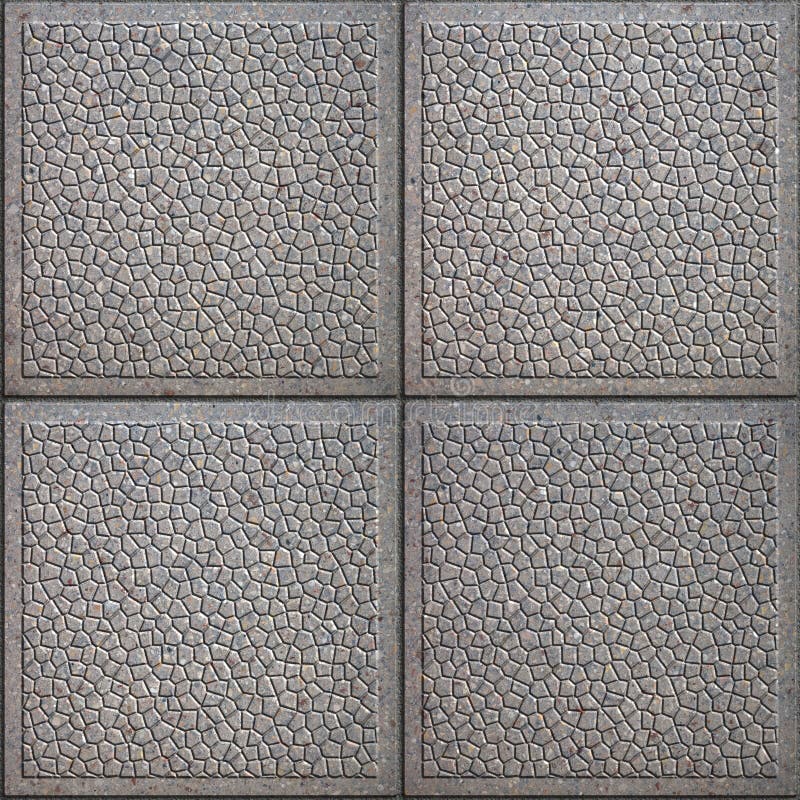 Square Paving Slabs. Seamless Tileable Texture. Stock Image - Image of ...