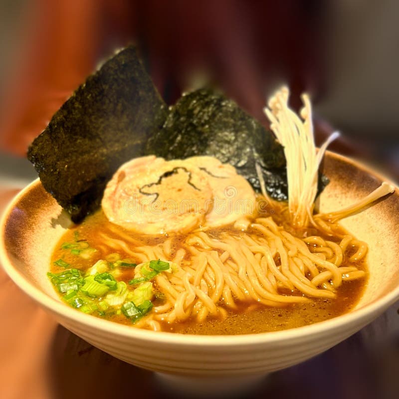Square Photo - ramen 2 stock photo. Image of slices - 304039868