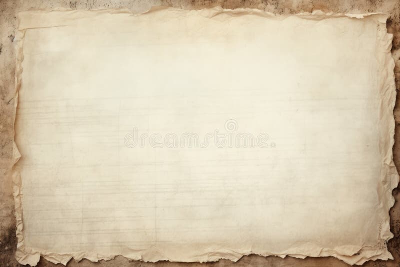 A Square Piece of Paper with an Old Looking Frame Stock Illustration ...